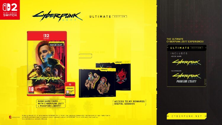 Cyberpunk 2077: Ultimate Edition (Nintendo Switch 2) - Svijet Igara